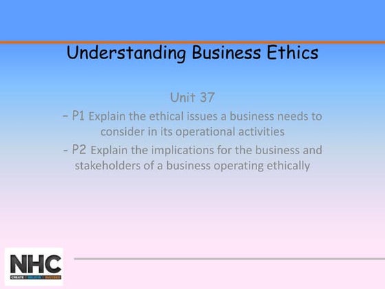 Codes of ethics | PPTX