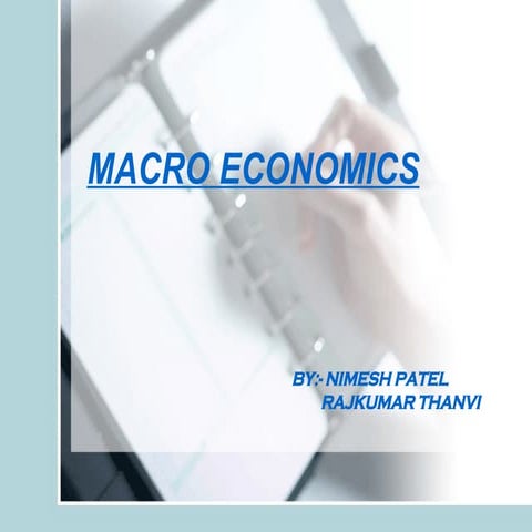 Macro-Economics | PPT