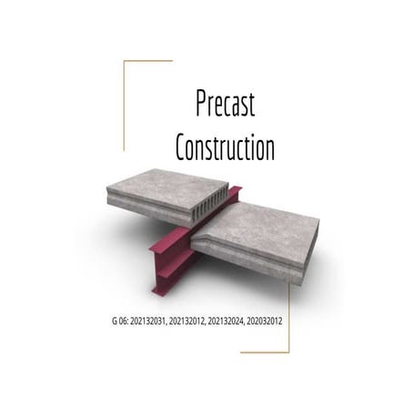 Precast Concrete Structure: Architectural examples | PPTX