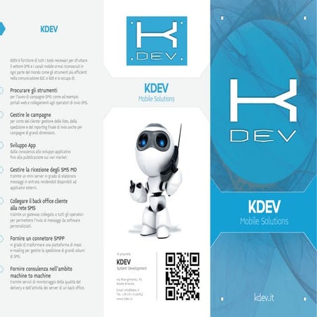 KDEV Flyer | PDF | Computing | Technology & Computing