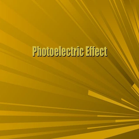 The Photoelectric Effect lab report | DOCX