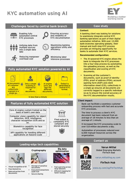 Kyc Automation Using Ai Pdf Computing Technology And Computing
