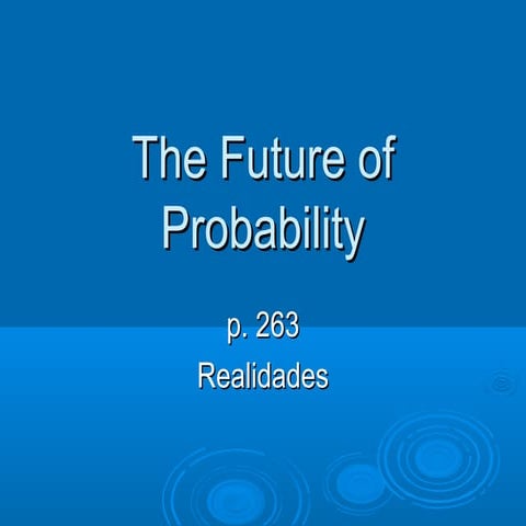 P263 future-of-probability | PPT