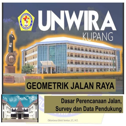 Geometrik Jalan Raya - Dasar Perencanaan Geometrik Jalan | PPT