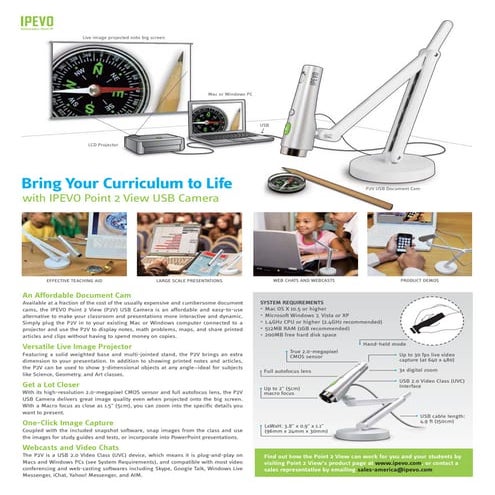IPEVO Document Camera | PDF