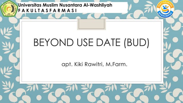 BUD (Beyond Use Date).pptx
