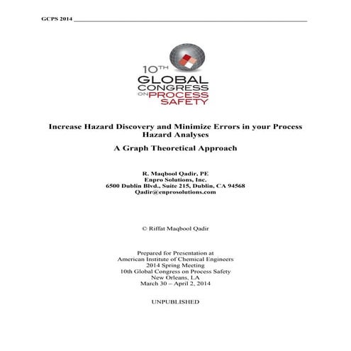 Demystifying Process Hazard Analysis (PHA) in the Oil and Gas Industry ...