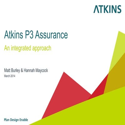 Atkins P3 Assurance - Matt Burley and Hannah Maycock | PPTX