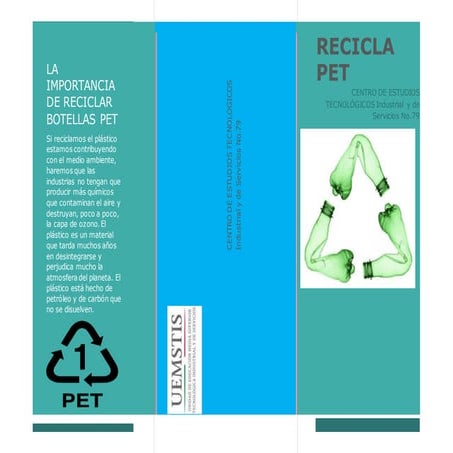 RECICLA PET - TRÍPTICO - CETis79 | DOCX