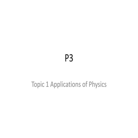 P3 revision powerpoint | PPTX