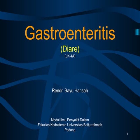 P 4a diare akut | PPT