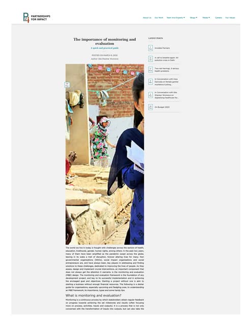 Impact Assessment Monitoring And Evaluation Pptx