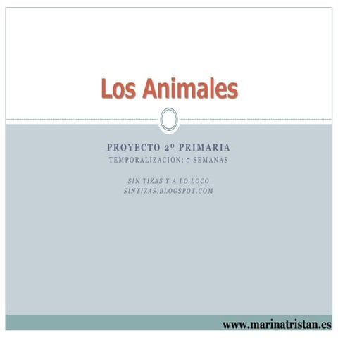 Los Animales | PPTX