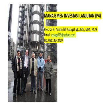 P4 manajemen investasi lanjutan 12 okt 2019 | PPT