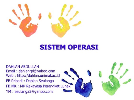 Pertemuan 1 - Dasar Sistem Operasi DASAR.ppt