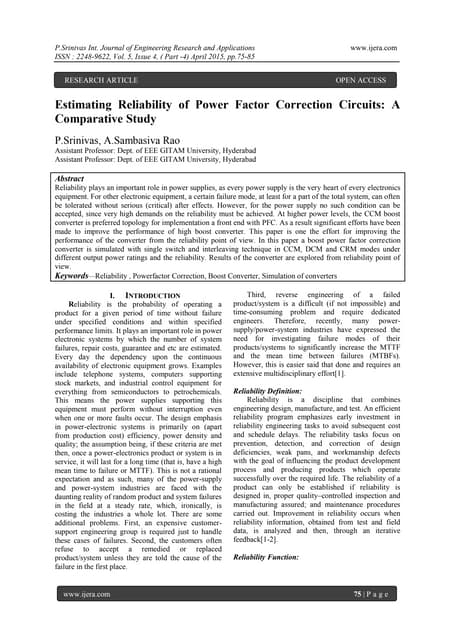 Early Life Failure Rate Calculation Procedure for Semiconductor Components | PDF | Physics | Science
