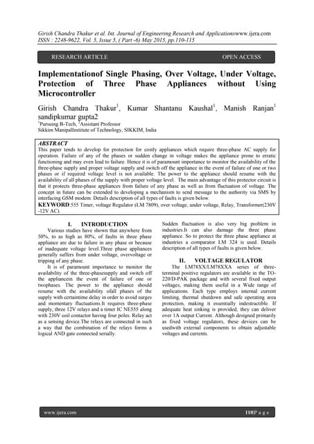 Over voltage protector circuit | DOCX