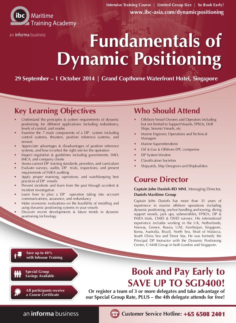 Fundamentals of Dynamic Positioning