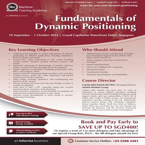 Fundamentals of Dynamic Positioning | PDF