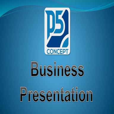 P5 new business presentation2016 | PPT