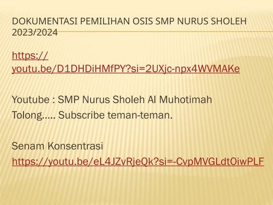 KEGIATAN PEMILIHAN OSIS (P5 SUARA DEMOKRASI).docx - Presentasi.pptx