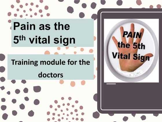 Pain as 5 th vs | PDF | Physical Therapy | Wellness