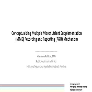 Presentation on MMS_Piloting_R&R Mechanims_NA.pptx