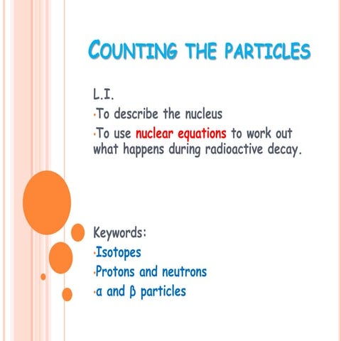 P6 Nuclear equations | PPT