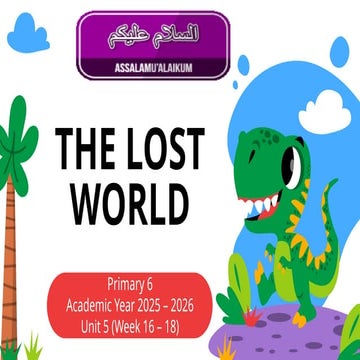 P6 English - Unit 5 (Week 16 - 18)........................pptx