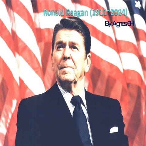 Ronald reagan | PPTX