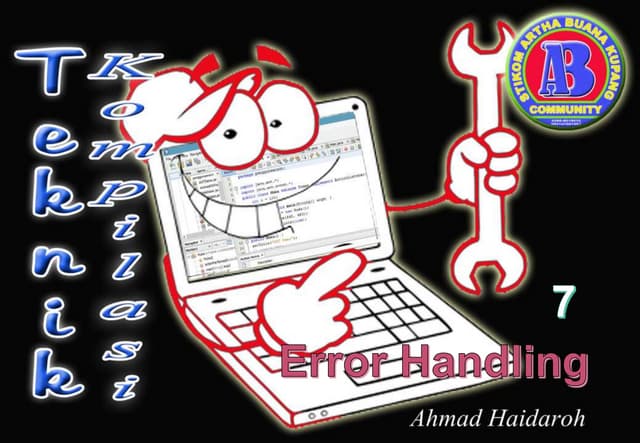 Error Handling - P 7 Teknik Kompilasi | PPT Error Handling - P 7 Teknik Kompilasi | PPT