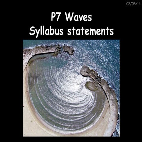 P7 syllabus statements | PPT