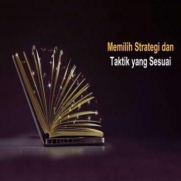 CARA MEMILIH STRATEGI DAN TAKTIK DALAM PEKERJAAN SOSIAL | PPTX