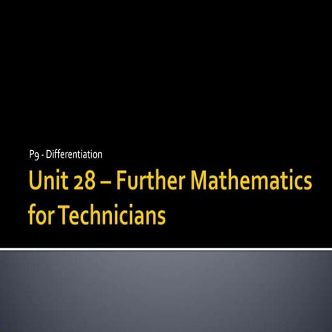 P9 differentiation byrule | PPTX