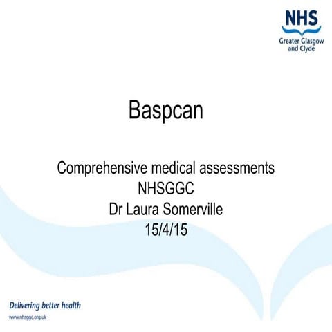 Comprehensive Medical Assessments | PPT
