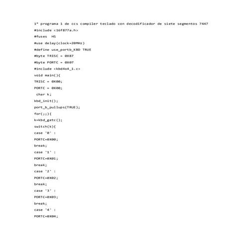 Microcontroladores: programas de CCS Compiler.docx