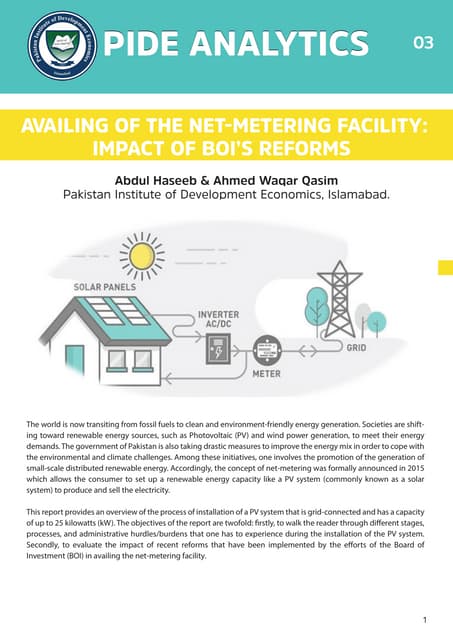 Net Metering-NEPRA & DISCOS Rules/Regulations and Procedure | PPTX
