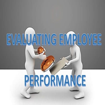 Employee's Performance Evaluation | PPTX