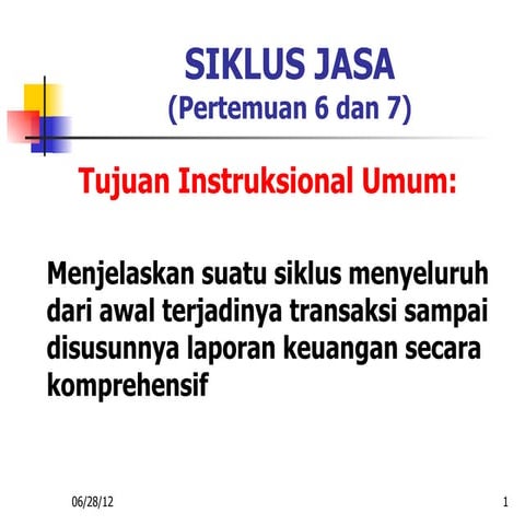 Pa1 5 siklus-jasa | PPT