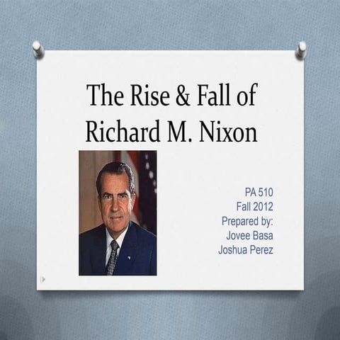 Richard Nixon | PPT