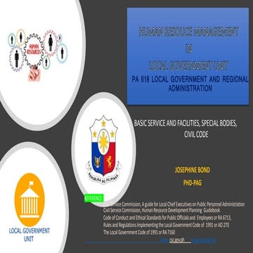 Pa 618 jbond local government and regional administration [autosaved] | PPT