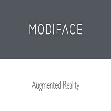 Parham Aarabi (Modiface): Intelligent Augmented Reality - The Coming AR ...