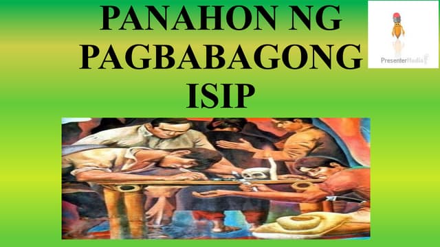 Sanaysay tungkol sa Propaganda at Himagsikan | PPTX