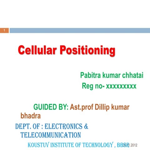 positioning | PPTX | Computer Networking | Computing