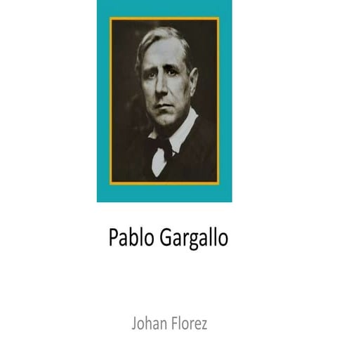 Pablo gargallo | PPTX