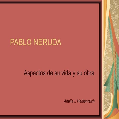 Pablo neruda | PPT