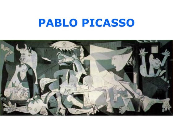 Pablo Ruiz Picasso- Power Point (Español) 1º Primaria | PPT