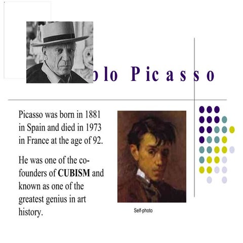 Pablo picasso | PPT
