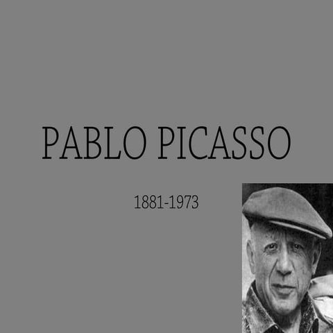 Pablo picasso | PPT