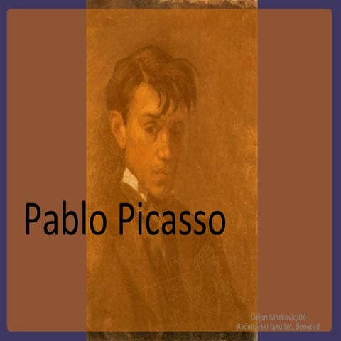 Pablo picasso | PPT | Painting | Arts and Crafts